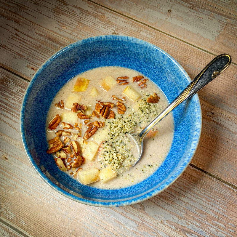 Quick Apple Quinoa Protein Bowl a complete GOLO meal