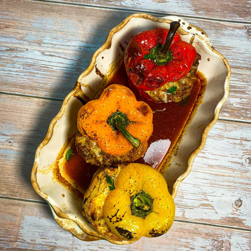 Slow Cooker Stuffed Green Pepper | GOLO