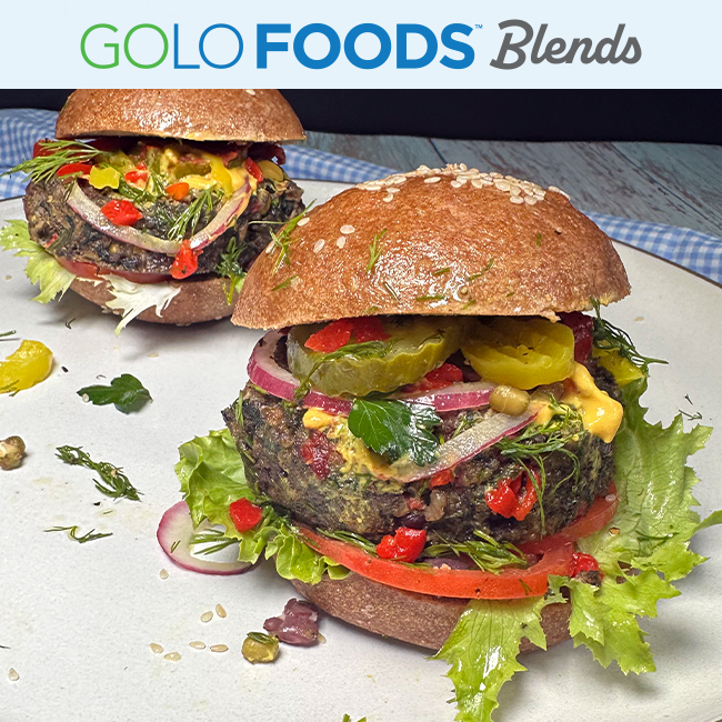Beef Blend Burger | GOLO