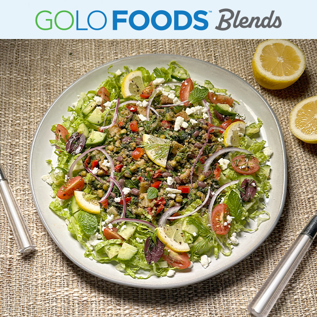 GOLO Foods Mediterranean Salad