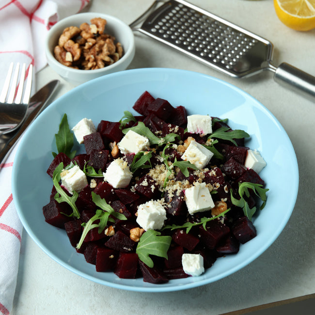 Roasted Beets with Goat Cheese & Walnuts | GOLO